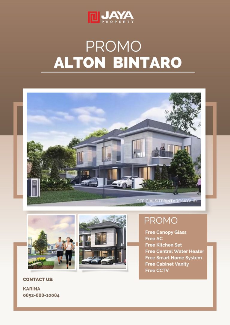 Discovery Alton Bintaro – Cluster Nordic Bintaro